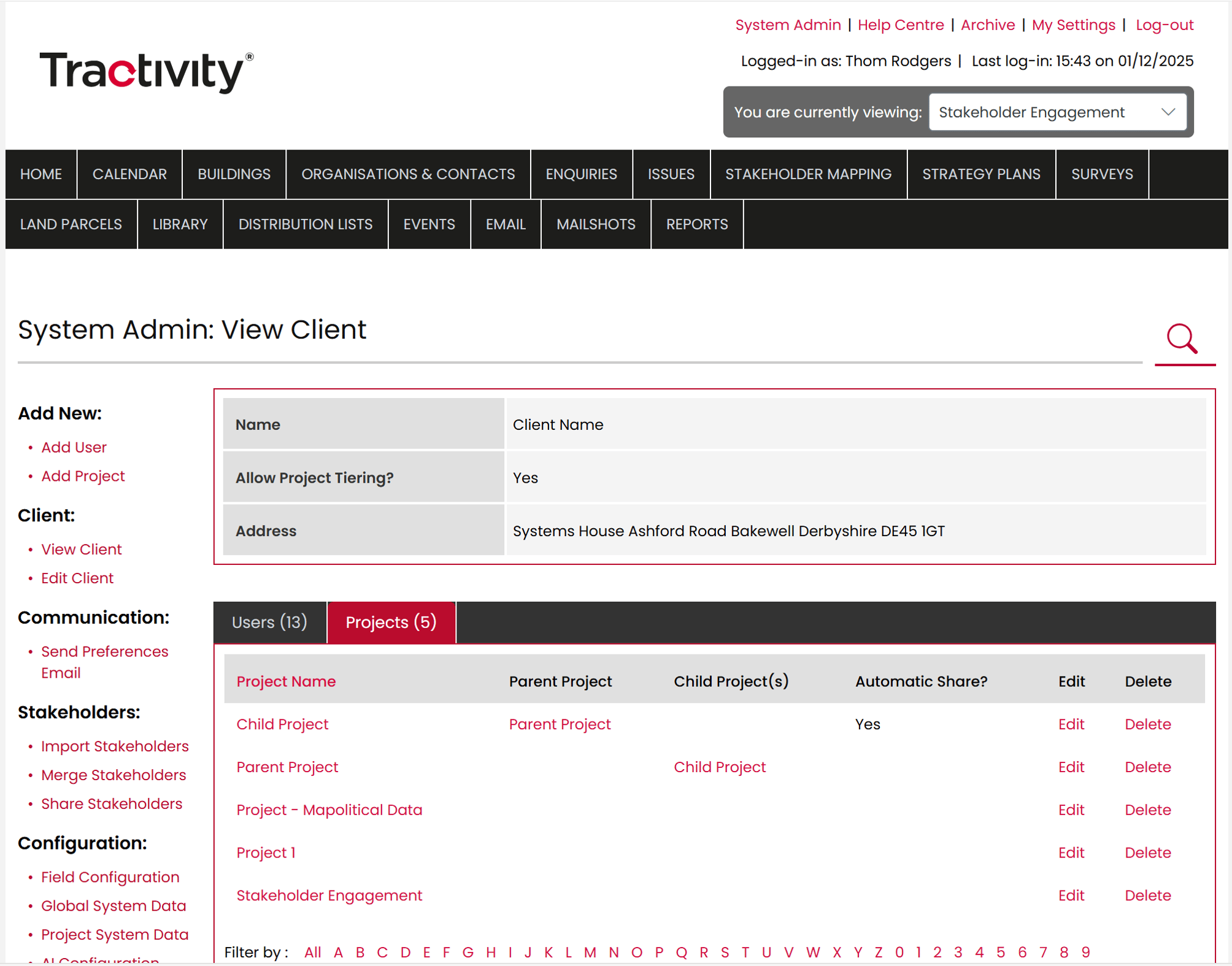 Microsoft 365 Email Authentication for Tractivity Shared Mailbox